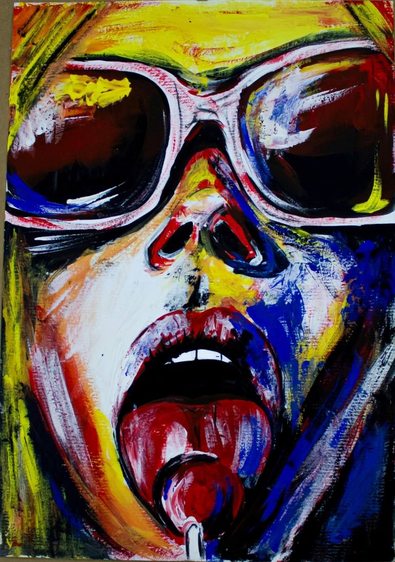 lollipop Painting by Ринат Загретдинов | Saatchi Art