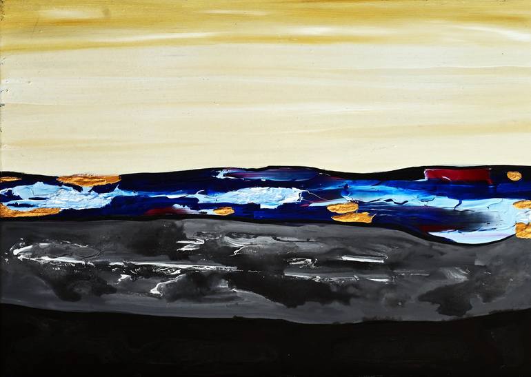 lost landscape III Painting by Ivan Car | Saatchi Art