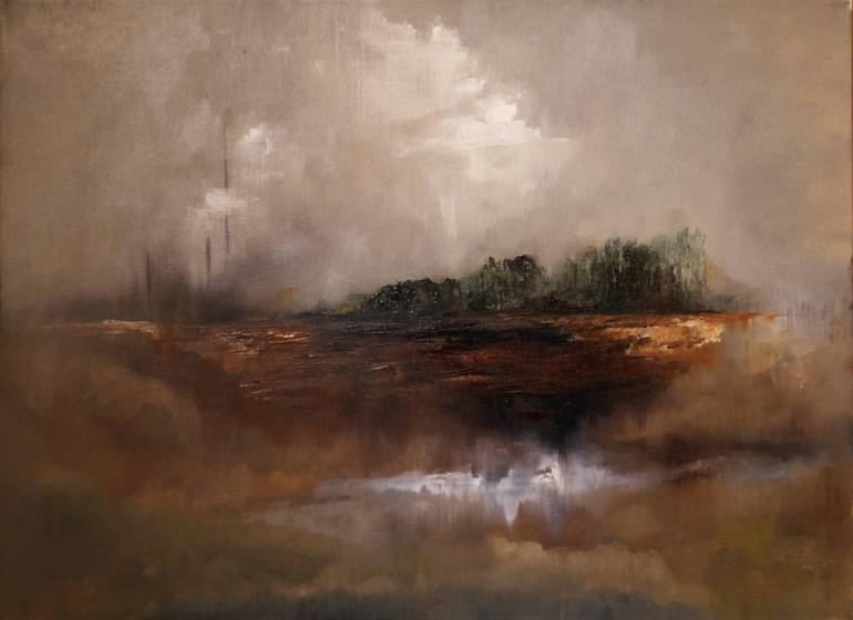 Dissolving swamps Painting by Katerina Ivanova | Saatchi Art United Kingdom
