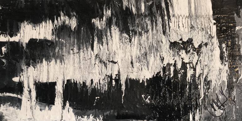 White Noise Painting by Nikki Floyd | Saatchi Art