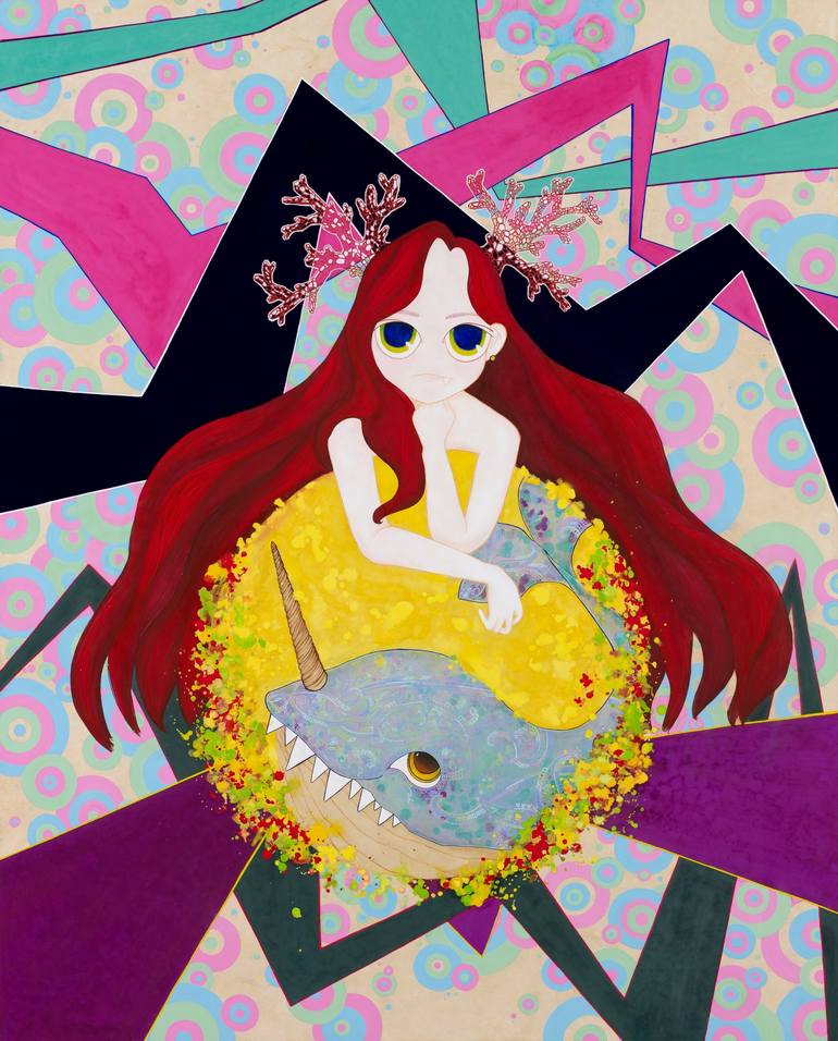 Bam! why so serious Painting by DASOM KIM | Saatchi Art