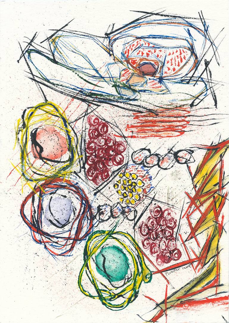 Spider Hierarchy Painting by Iana Pivovar | Saatchi Art