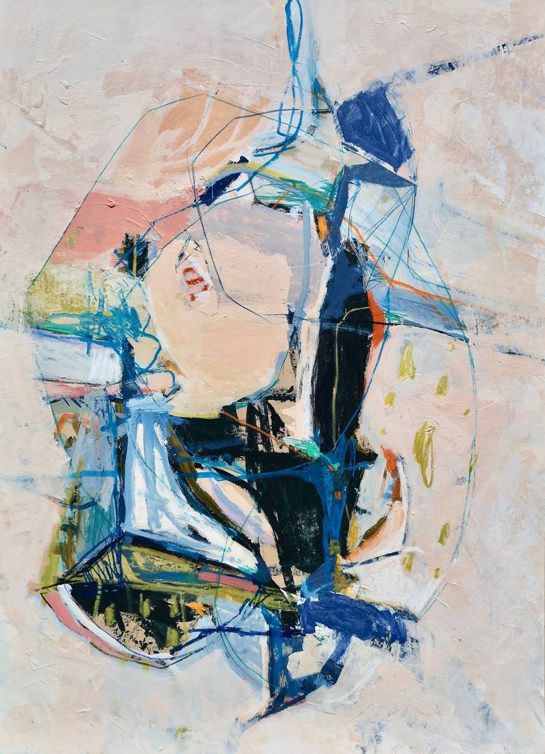 I Dare You Painting by Sally-Anne Ashley | Saatchi Art
