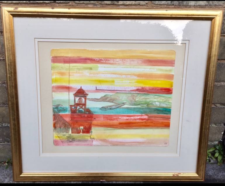 Cullercoats Painting by Hazera Begum | Saatchi Art