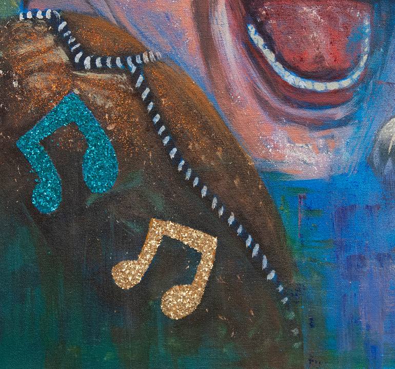 Elton John Painting by Jeff Rodenberg | Saatchi Art