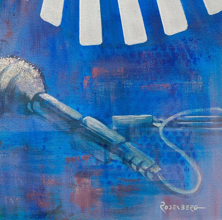 Elton John Painting by Jeff Rodenberg | Saatchi Art