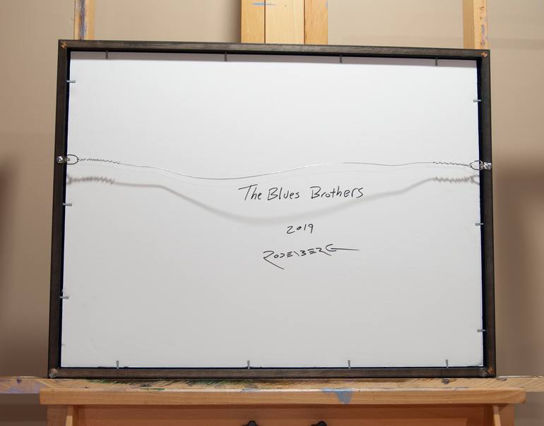 Blues Brothers Painting by Jeff Rodenberg | Saatchi Art