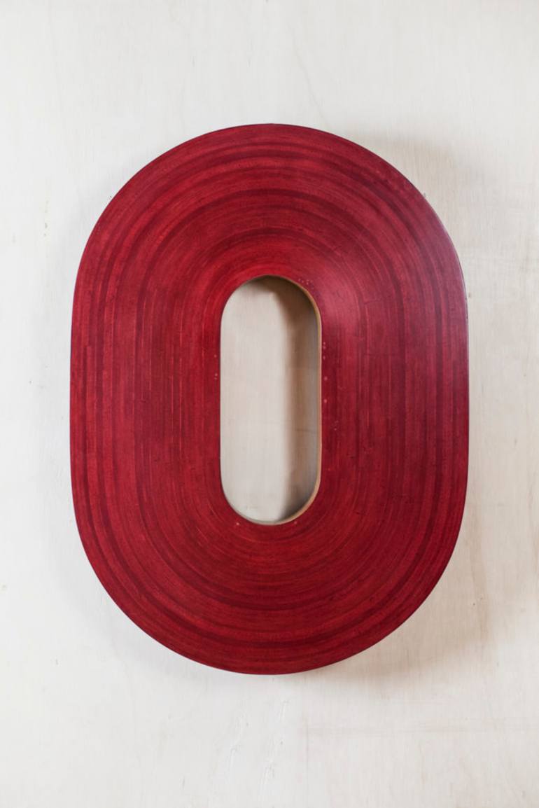 Red Ripple Sculpture by Hank De Ricco | Saatchi Art
