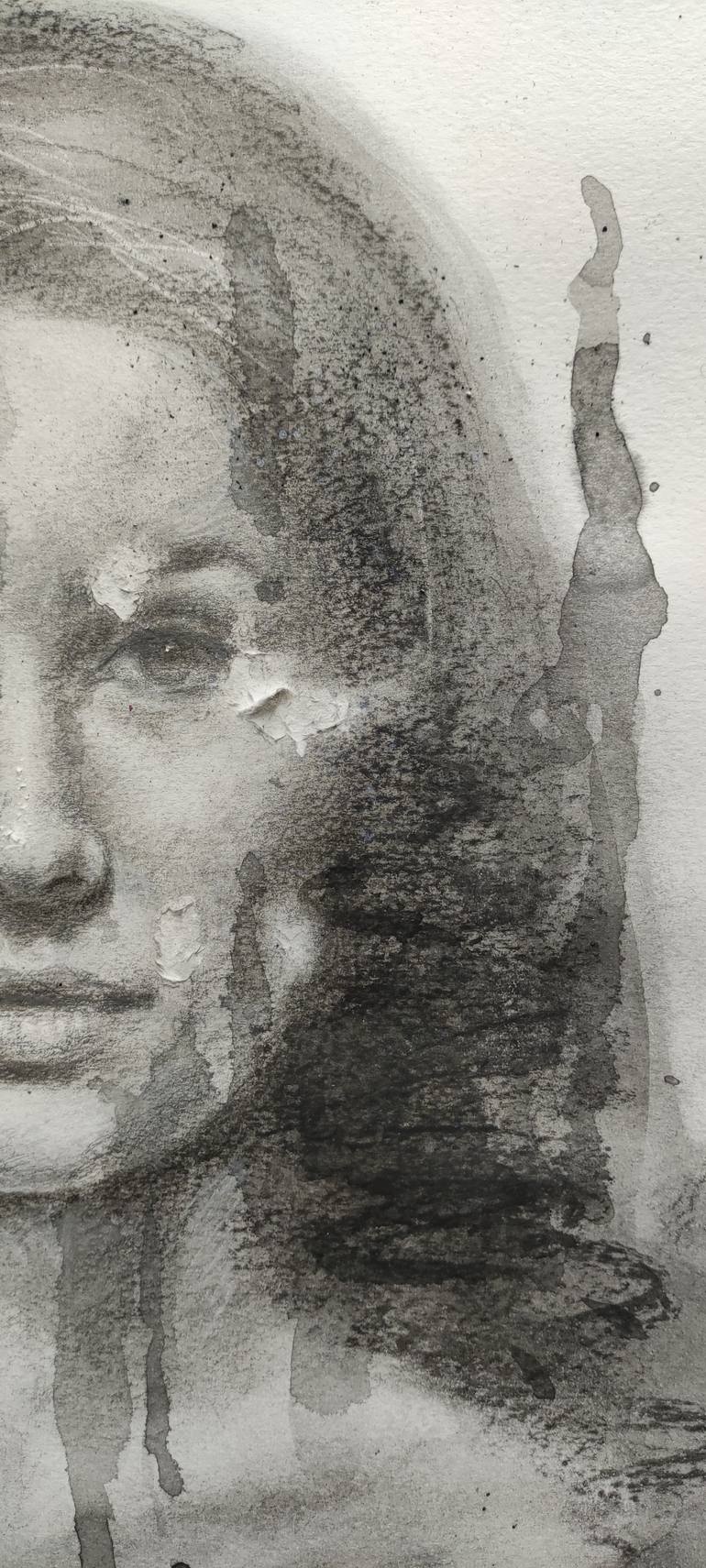 Vulnerability Painting by Carmen Rey | Saatchi Art