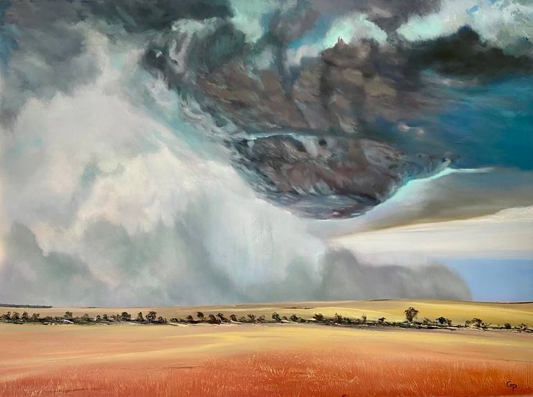 Cell To The West Painting by Geoff Pike | Saatchi Art