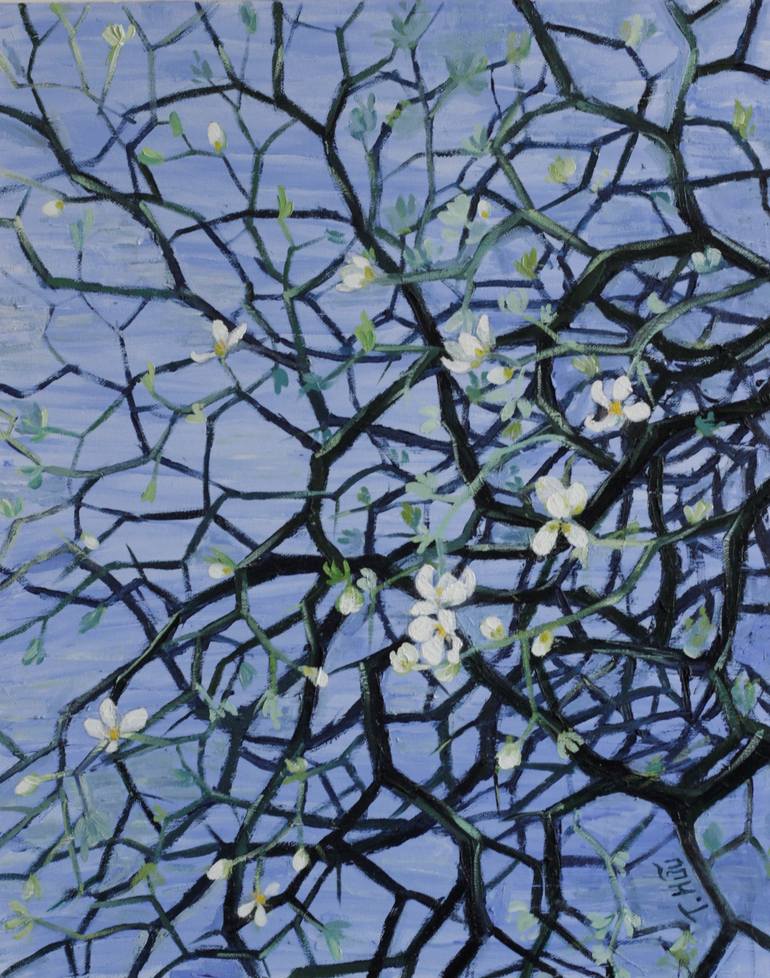 Late Spring 3 Painting by Tran Huu | Saatchi Art