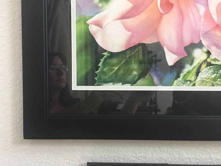 Rose #3 Painting by Debbie Friis-Pettitt | Saatchi Art