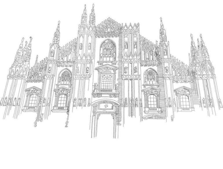 Milan Drawing by Sammy Grace Keane | Saatchi Art