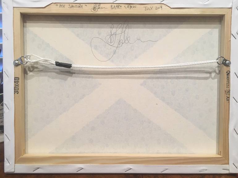 My Saltire Painting by Barry Laden | Saatchi Art