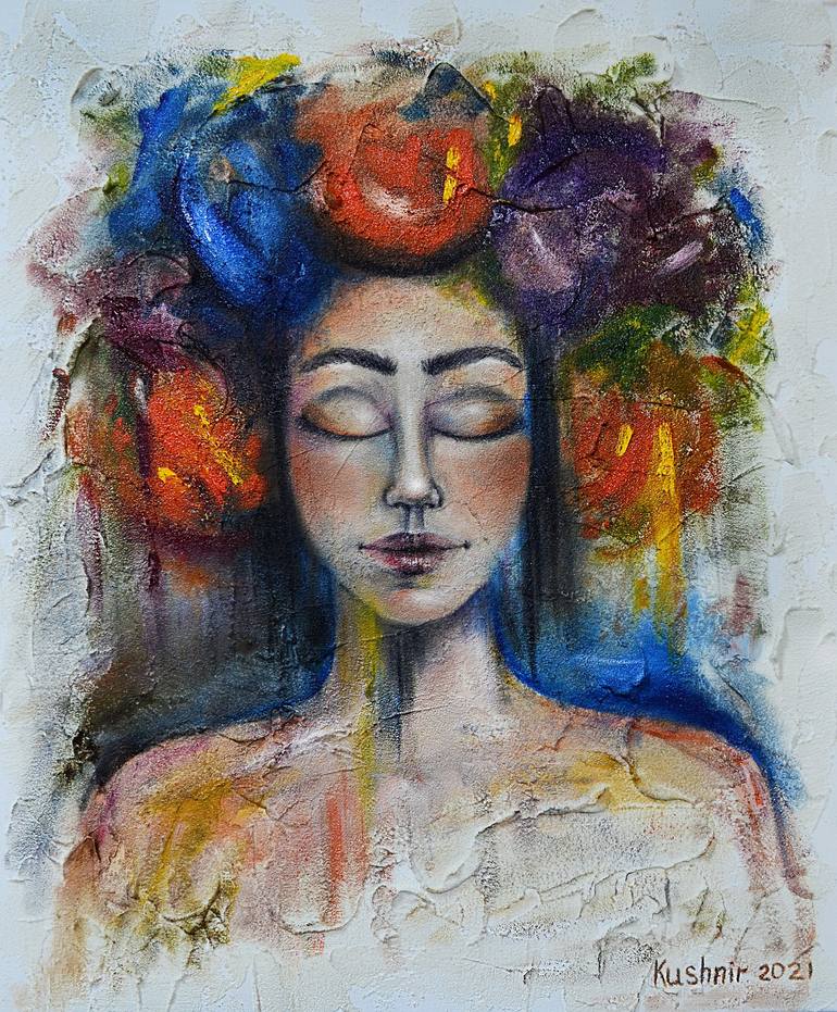 Blooming Painting by Iryna Kushnir | Saatchi Art