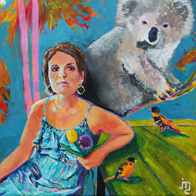 A Brief Biography No. 1 Painting by J Travis Duncan | Saatchi Art