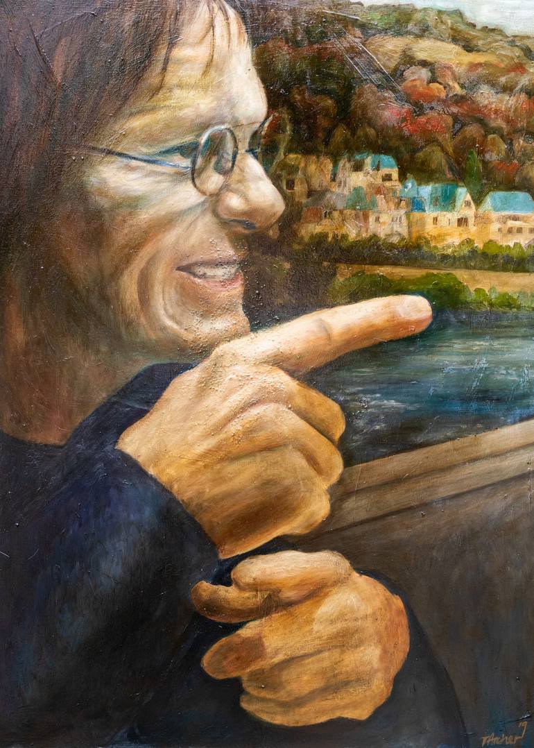 David Painting by Terry Archer | Saatchi Art