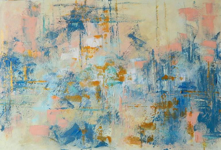 Abstract life Painting by Алина Образцова | Saatchi Art