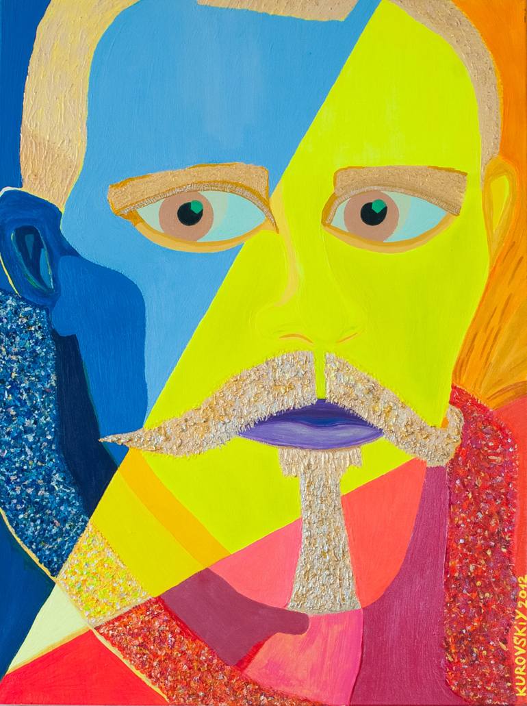 Fridtjof Nansen. The Color Frostbite Painting by Dmytro Kurovskiy ...