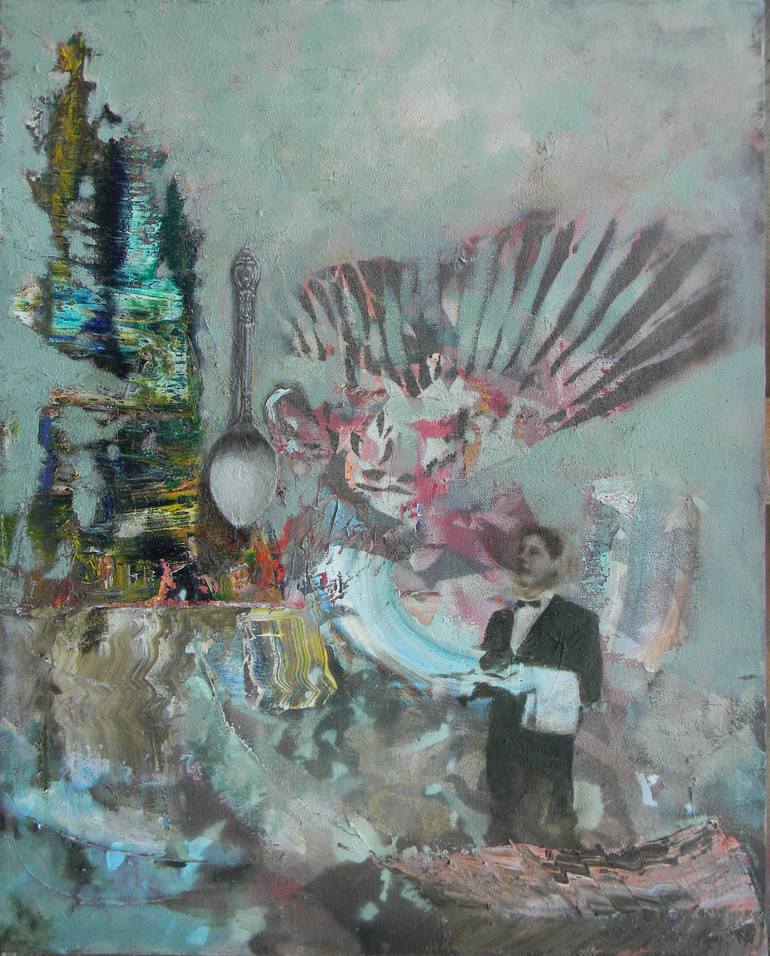 SilverSpoon Painting by Michael Walker | Saatchi Art