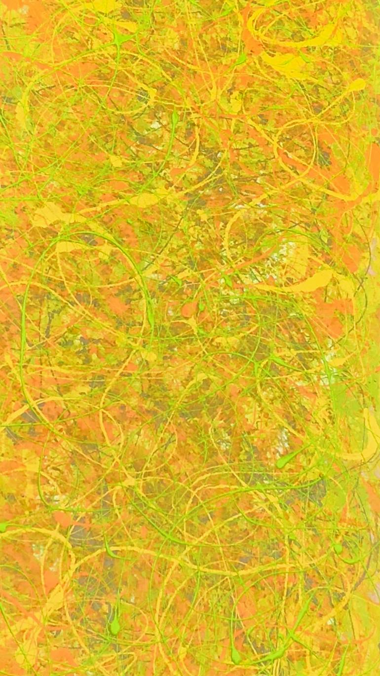 Yellow Painting by David Soumekh | Saatchi Art