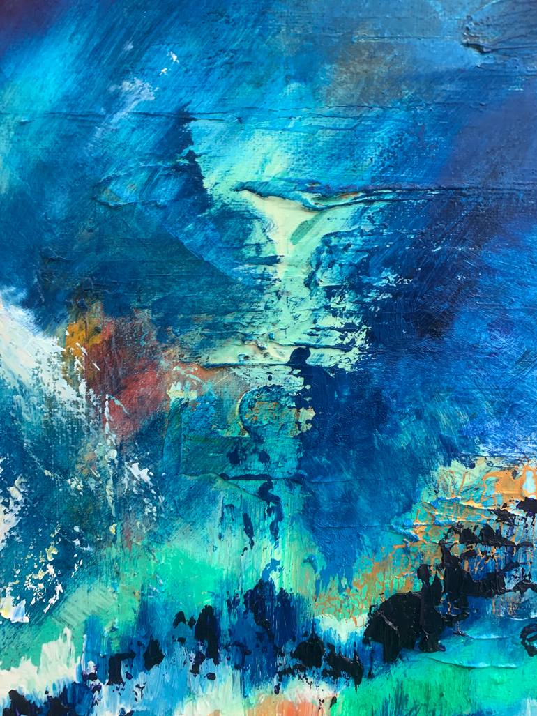 Wittenham Clumps 2023 Painting by Dionne Freeman | Saatchi Art