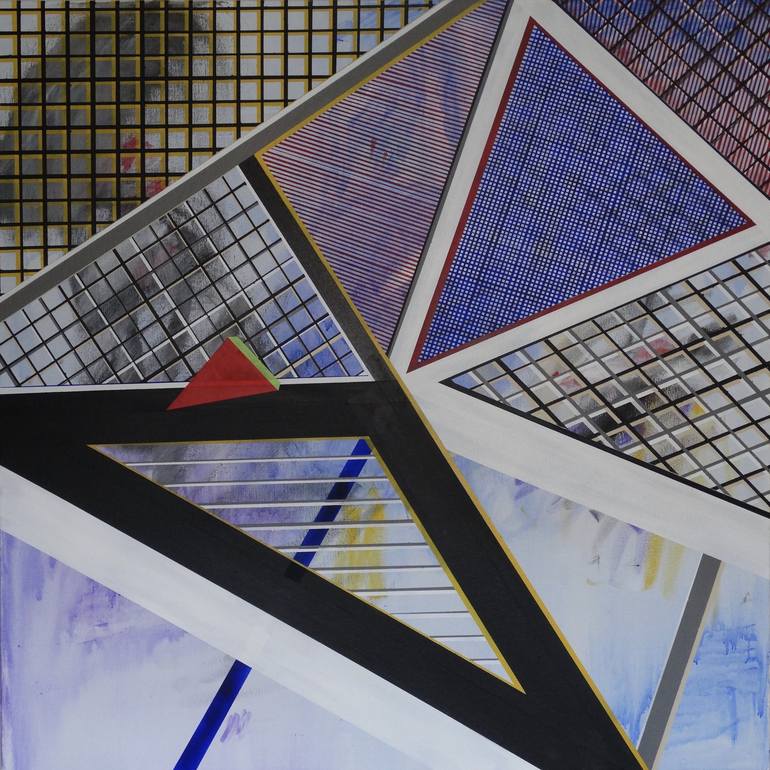 Dynamic Linear Space on a Two-Dimensional Surface Painting by Emily ...