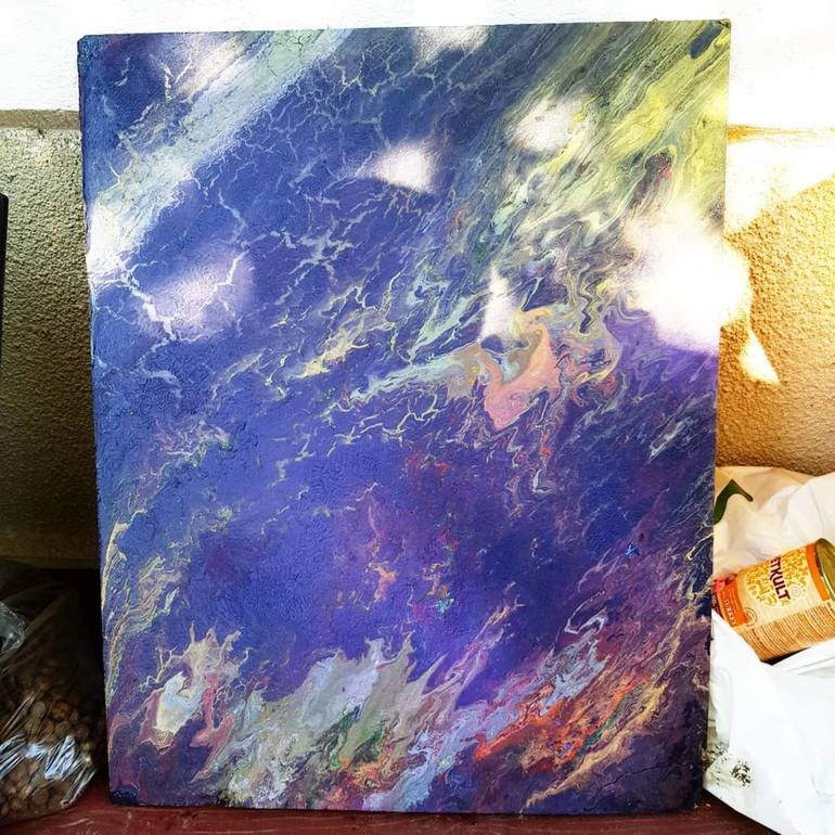 Space Dust Painting by Alexandru Ana | Saatchi Art