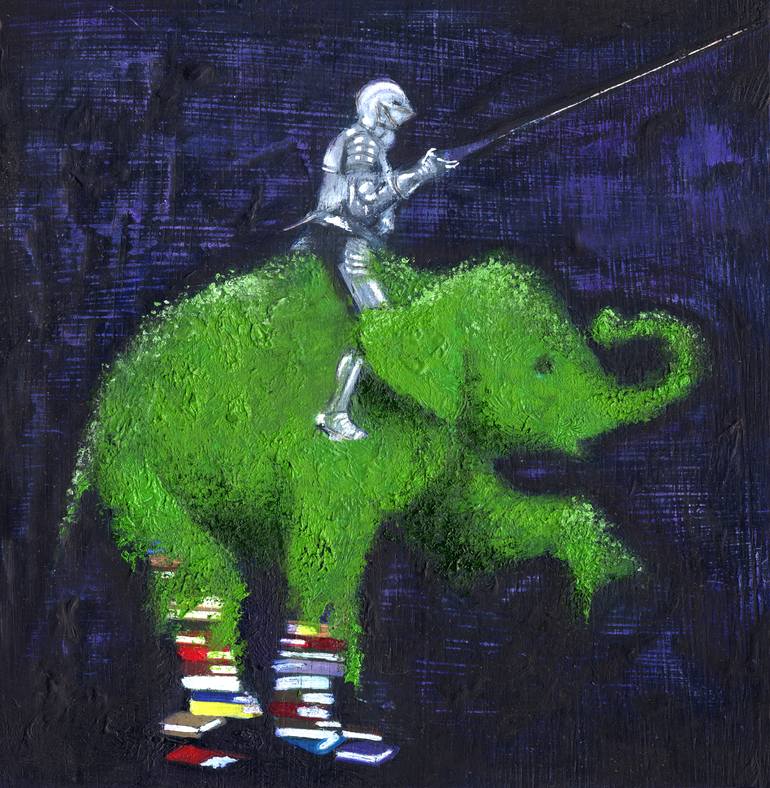 I am a Rock Painting by David Bennison | Saatchi Art