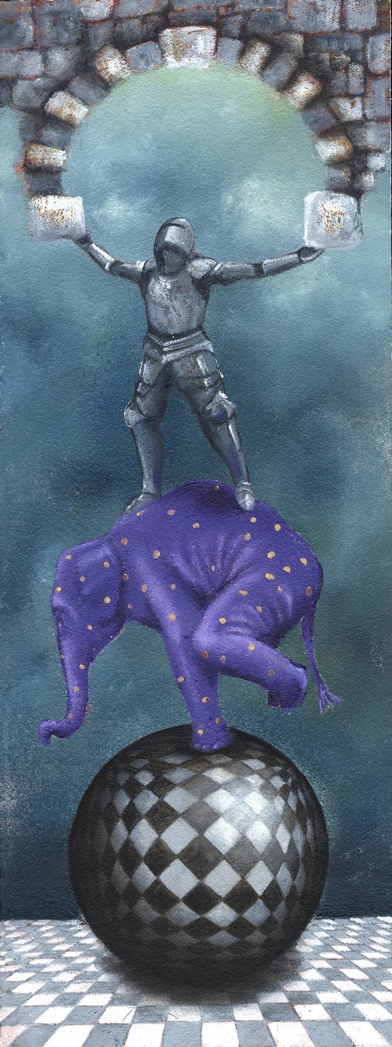 Triptych PT 1 Painting by David Bennison | Saatchi Art