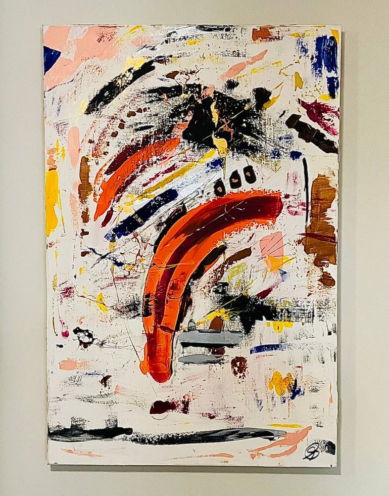 “The Reorganization of Matter Painting by Steve Porter | Saatchi Art