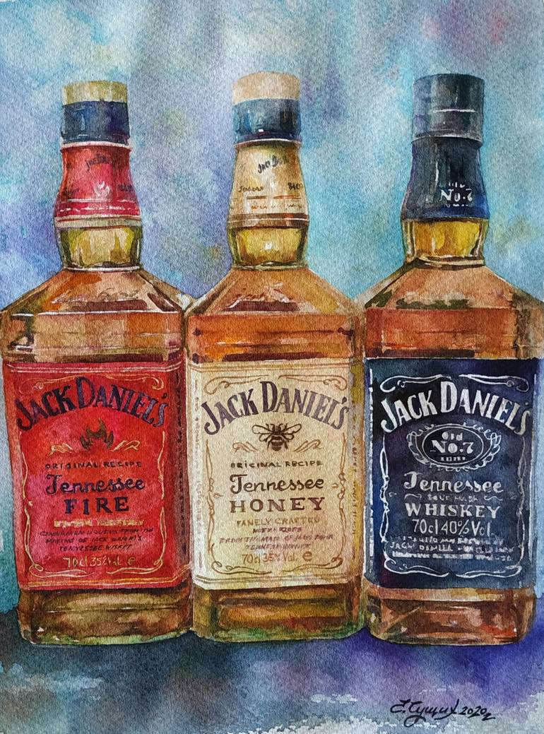 Jack Painting by Elena Sushchikh | Saatchi Art