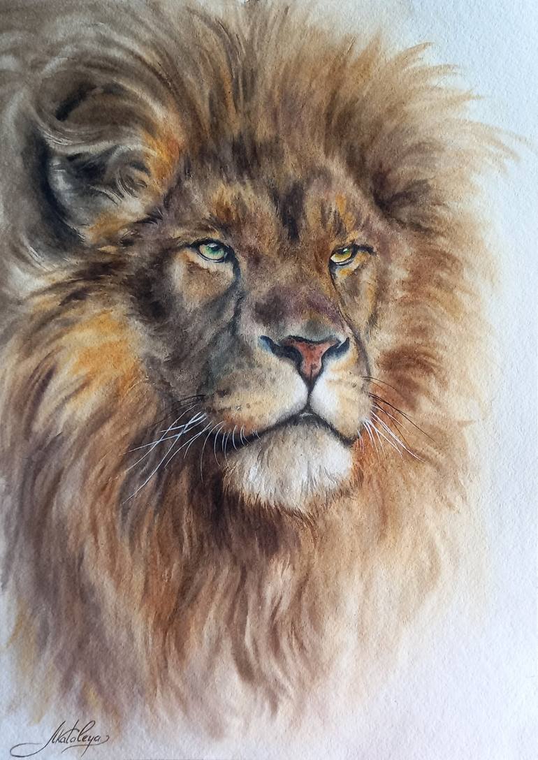 Leo Painting by Olga Matiunina | Saatchi Art