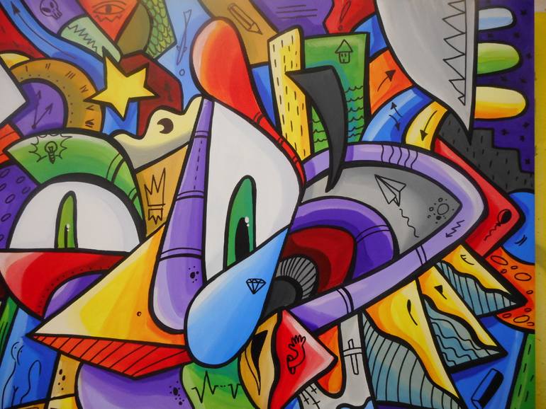 I' Pittore - the painter Painting by Skim World | Saatchi Art