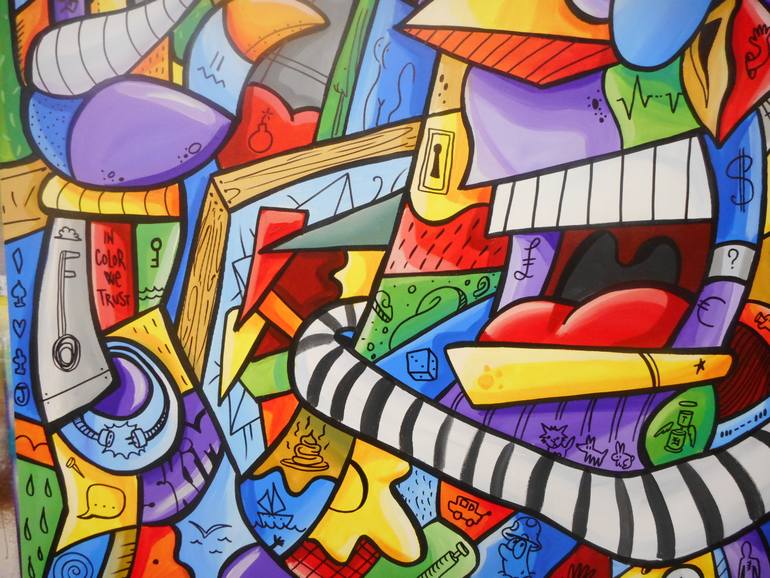 I' Pittore - the painter Painting by Skim World | Saatchi Art