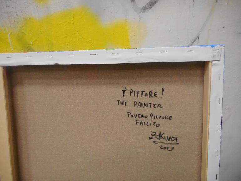 I' Pittore - the painter Painting by Skim World | Saatchi Art