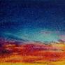 Colorful clouds Painting by Mariana Pro | Saatchi Art