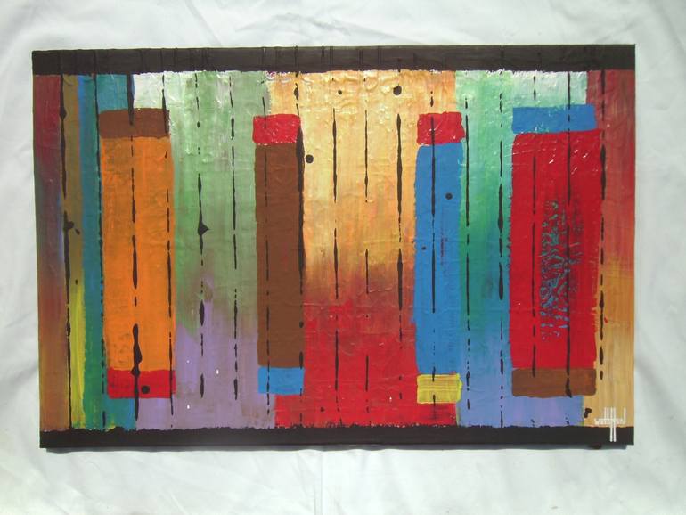 Post no bills Painting by Walter Hurd | Saatchi Art