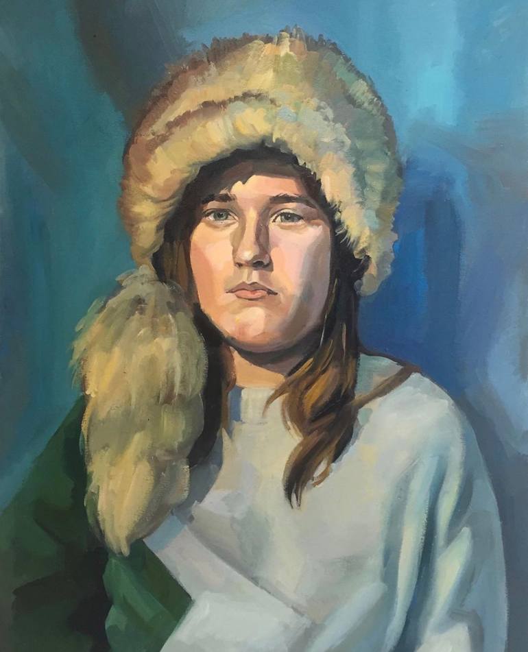 Dasha Painting by Miloslava Meshkova | Saatchi Art