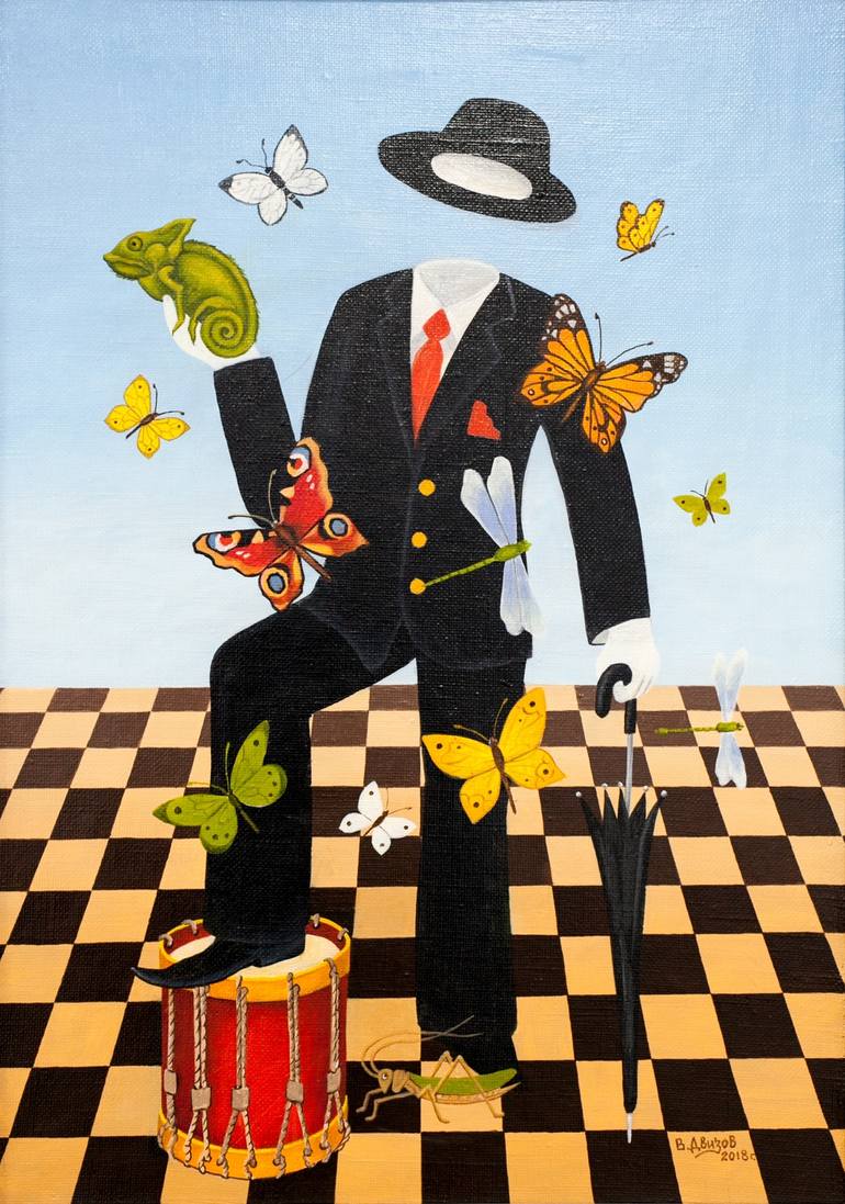 Good guy Painting by Владимир Двизов | Saatchi Art
