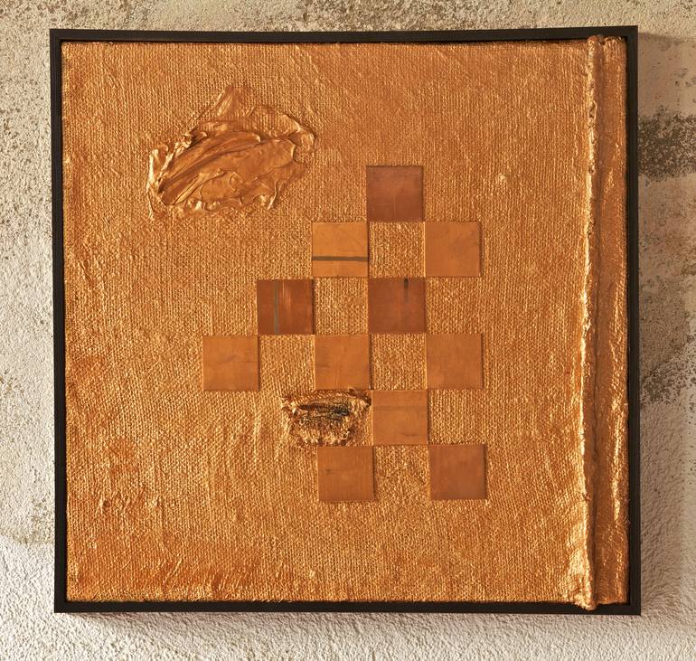 The Bronze Chess Painting by Thomas Mars | Saatchi Art