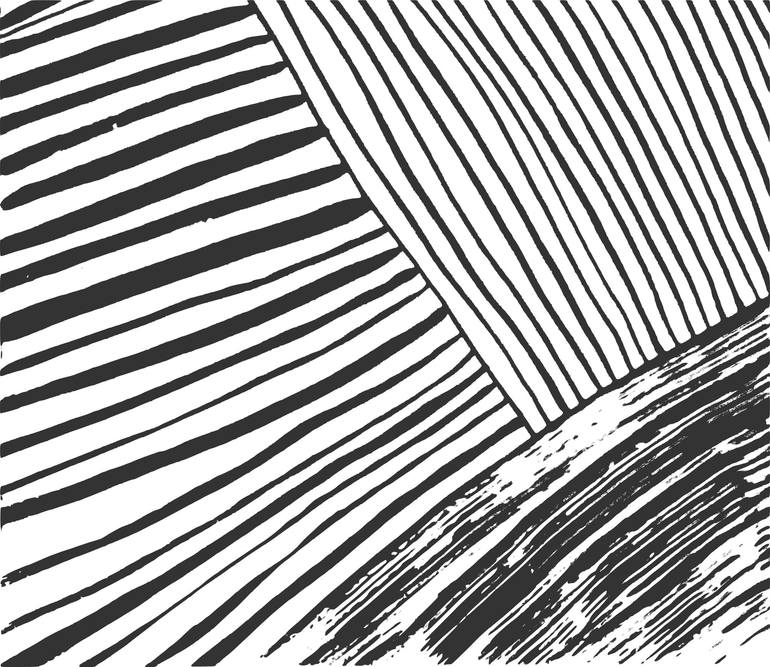 String composition #3 Drawing by sumi works | Saatchi Art