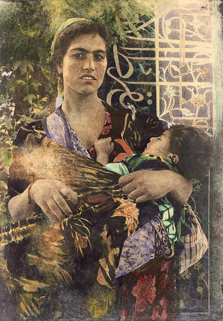 Gypsy Madonnas #31 - Limited Edition of 1 Printmaking by Alexander ...
