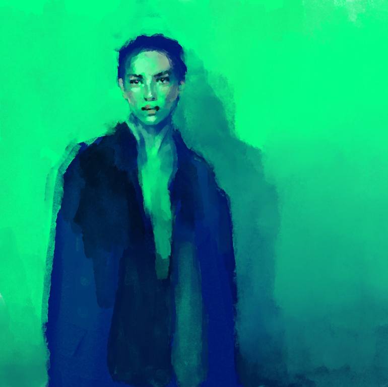 We taught each other that no parting is possible Painting by Elsa ...