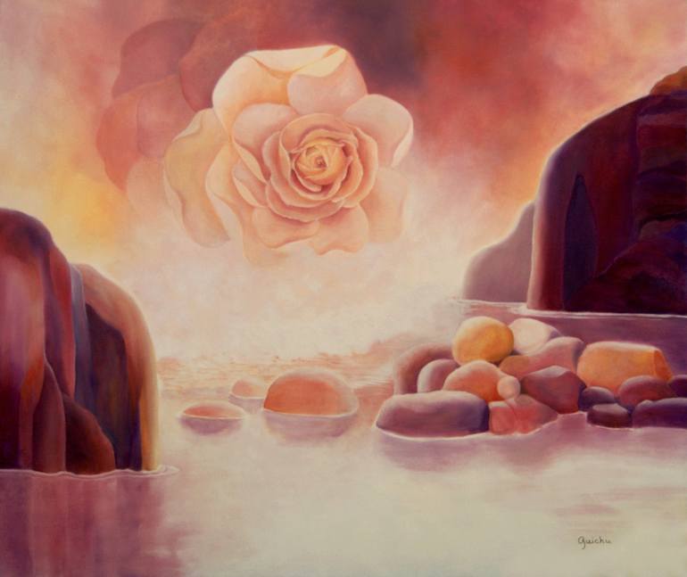 Source Painting by Peggy Guichu | Saatchi Art