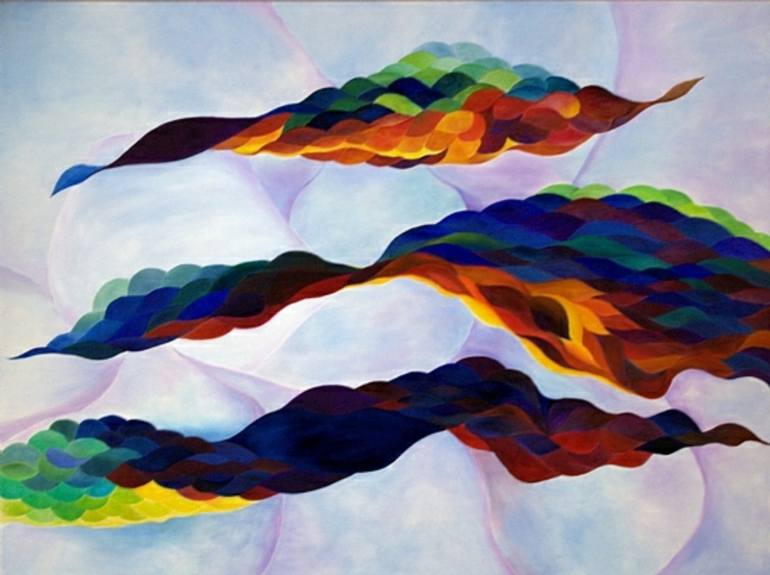 Thought Painting by Peggy Guichu | Saatchi Art