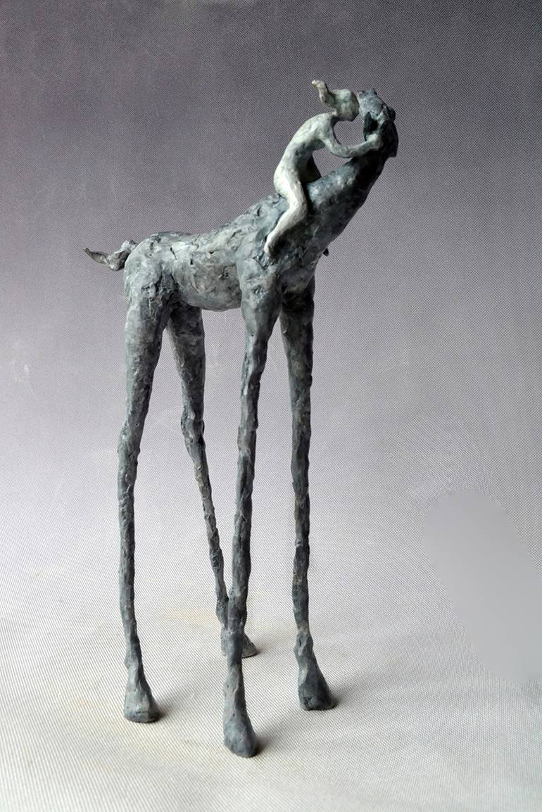 The Horse Whisperer Sculpture by Mark Upton | Saatchi Art