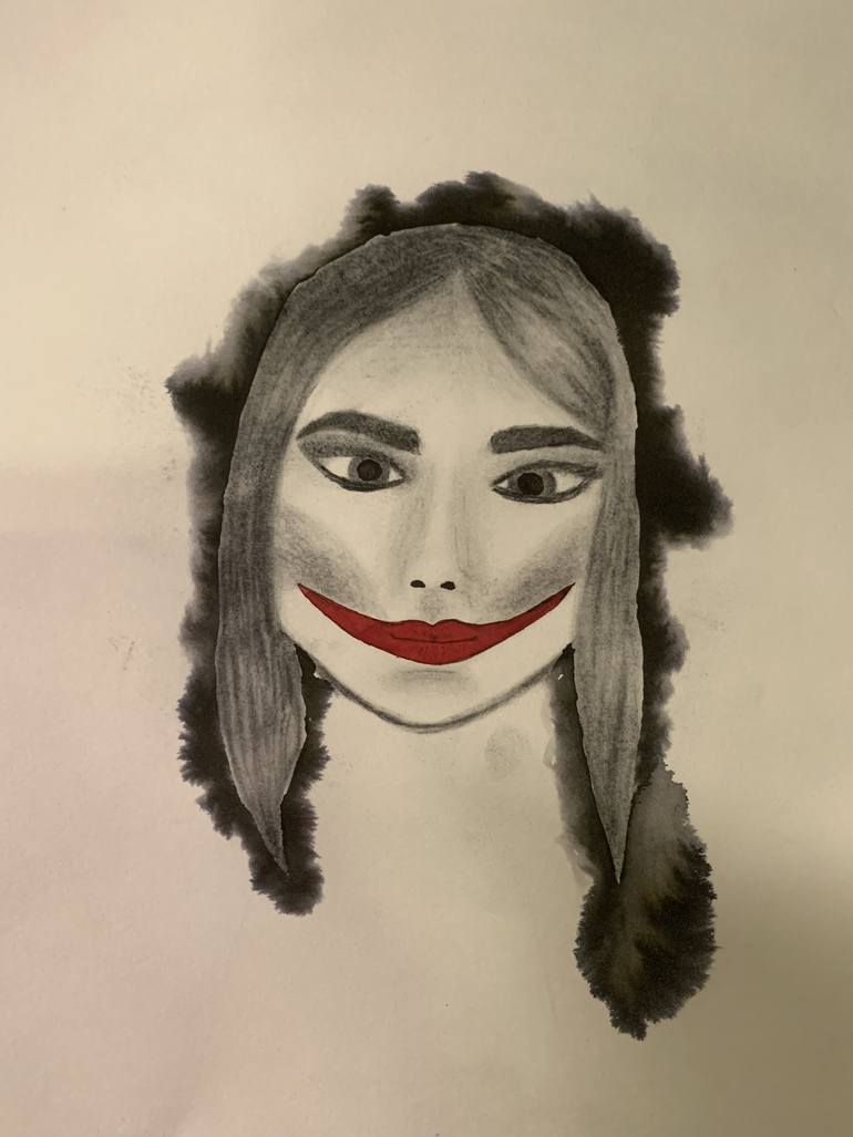 Suffer - Smile Drawing by Eleanor Anderssen | Saatchi Art