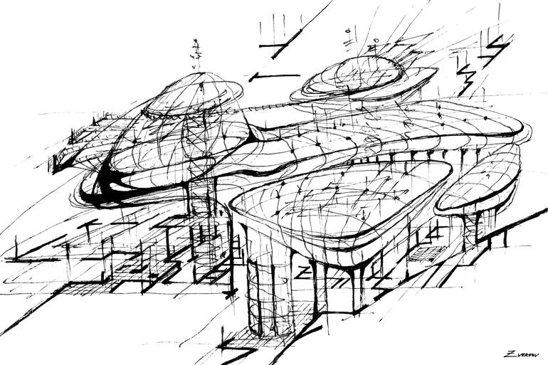 Functional installation 60/20 Drawing by Ivan Zverkov Notfrozenarch ...