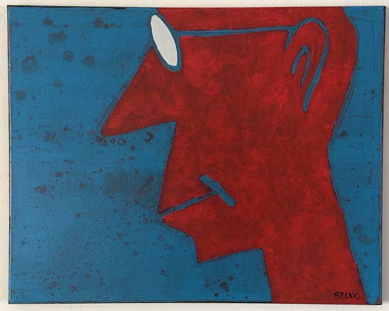 Look At That Painting by Stephen Spong | Saatchi Art